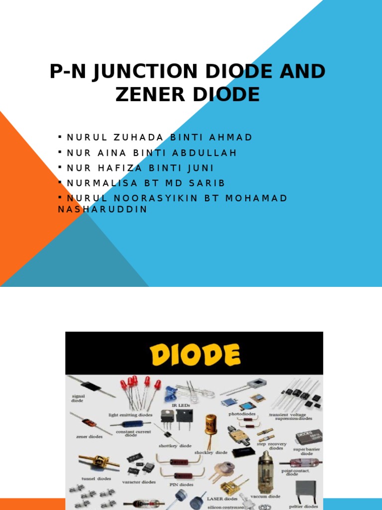 PN Junction vs Zener Diode Comparison | PDF | P–N Junction | Diode