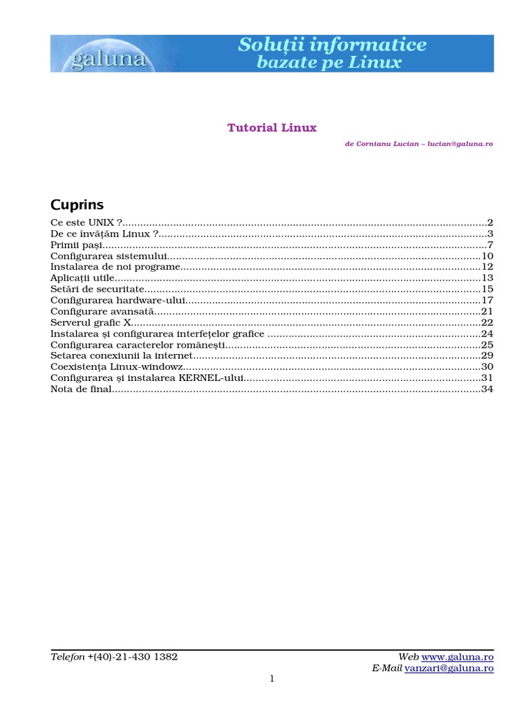 Tutorial Linux | PDF