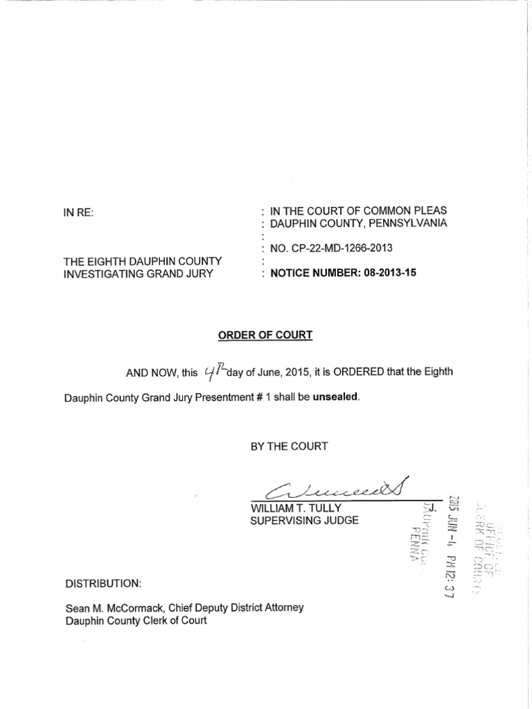 Grand Jury Presentment and Report | PDF
