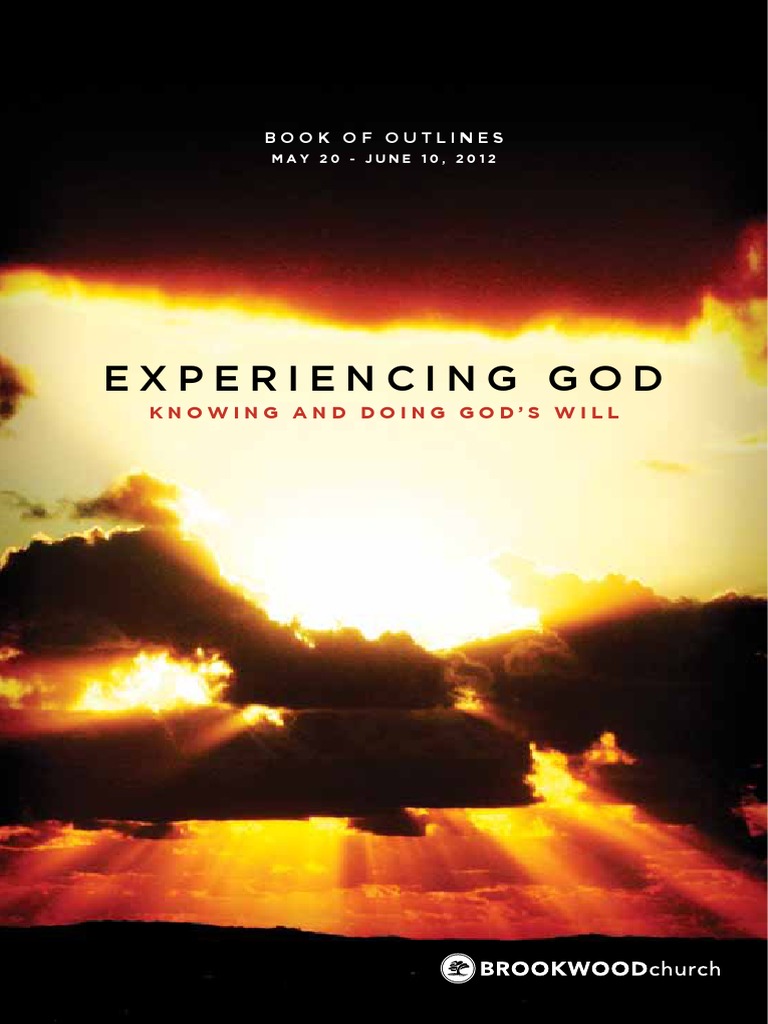 Experiencing God Outlines Web | PDF | Moses | Book Of Exodus