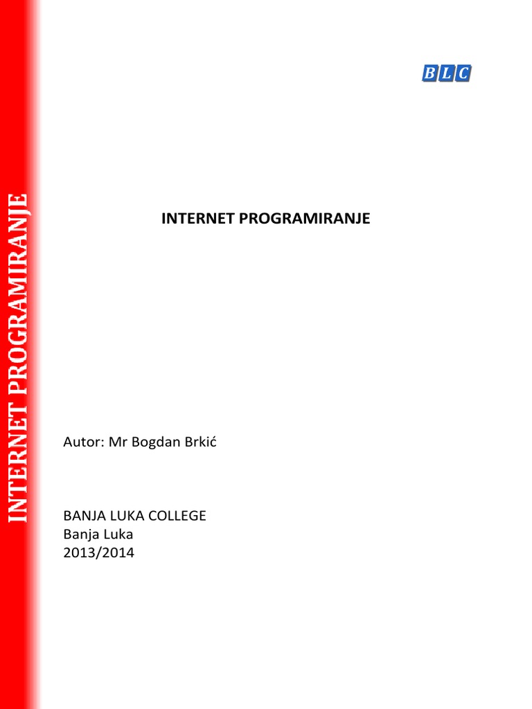 Internet Programiranje | PDF