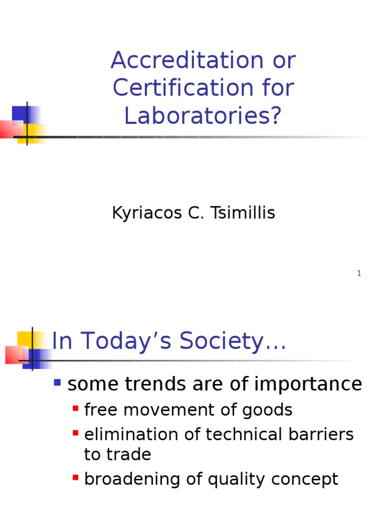 Accreditation vs Certification for Labs | PDF | Iso 9000 | Quality