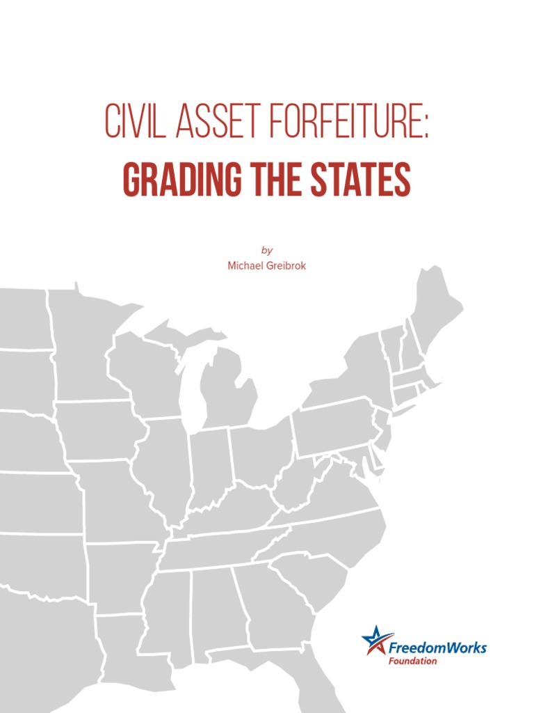 Civil Asset Forfeiture: Grading the States | Asset Forfeiture | Burden ...