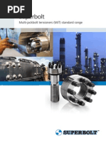 Superbolt Multi Jackbolt Tensioner Manual | PDF | Mechanical Engineering | Manufactured Goods