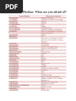 Comprehensive Philias A-Z List | PDF | Pedophilia | Nature