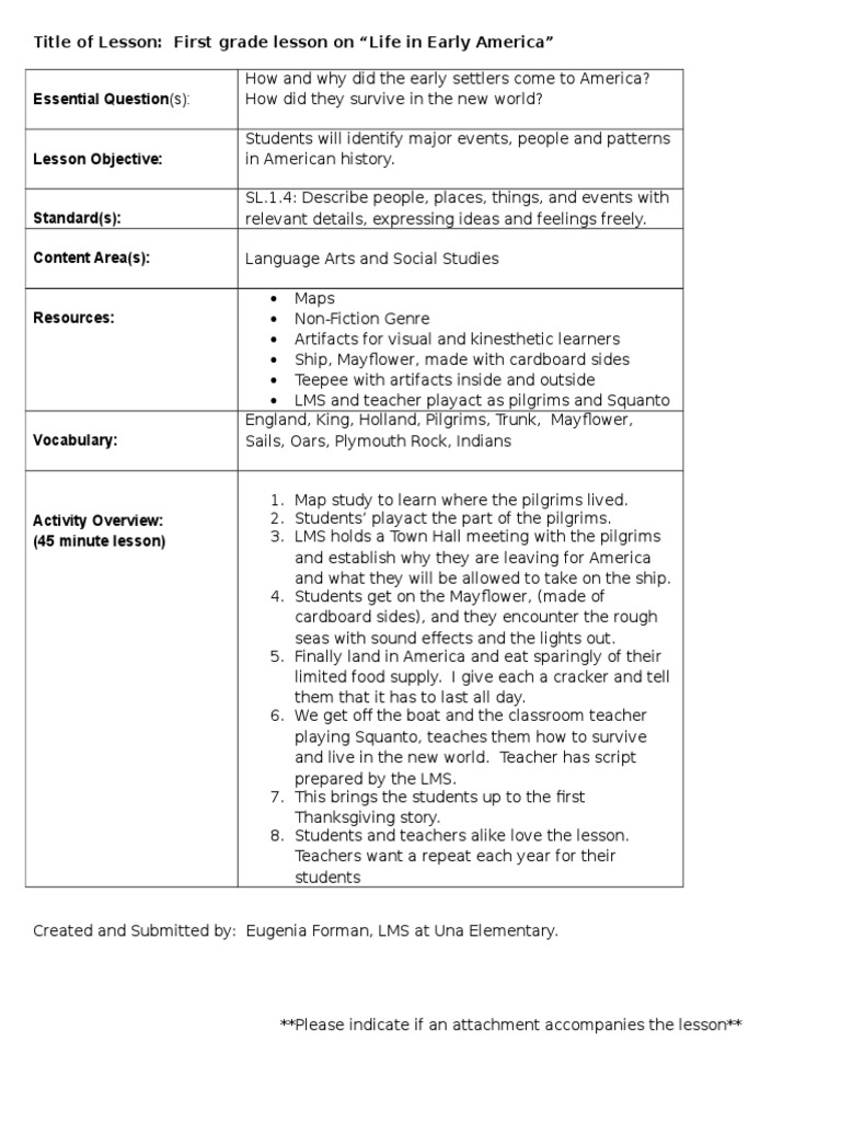 Life in Early America | PDF