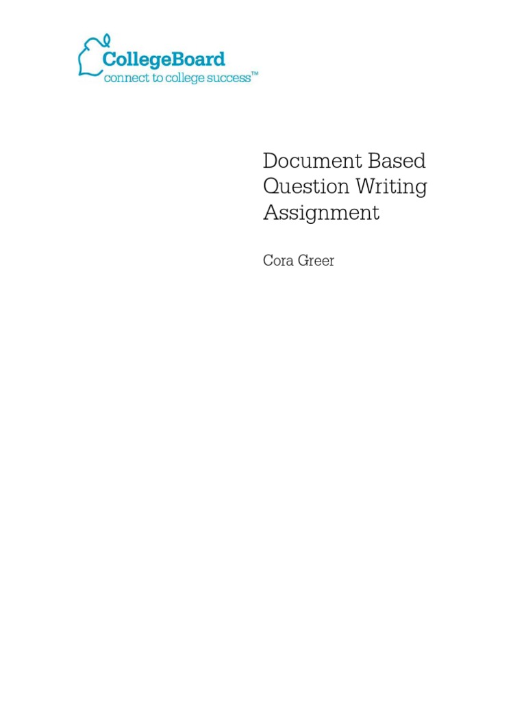 1993 Apush DBQ | PDF | Advanced Placement | Schools