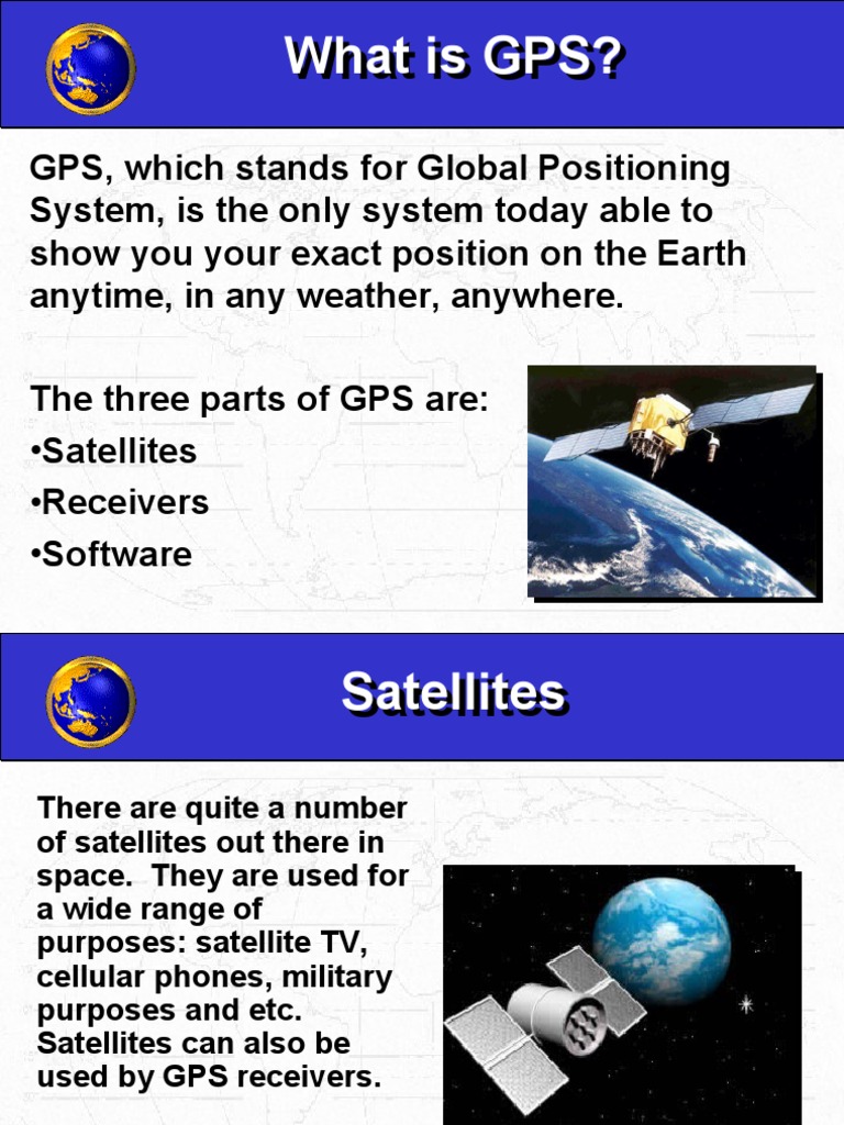 Understanding GPS: Definition and Use | PDF | Global Positioning System ...