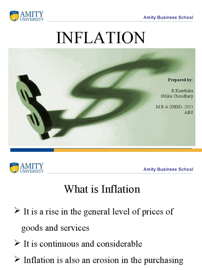 Inflation - Presentation | Inflation | Credit