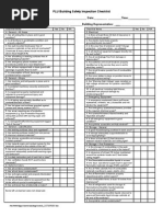 5 Point Safety System Checklist | PDF
