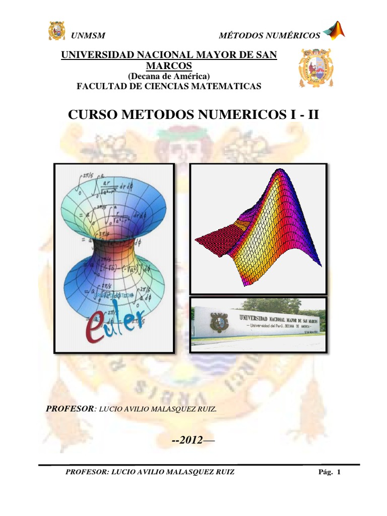 Metodos Numericos | PDF | Factorización | Matriz (Matemáticas)