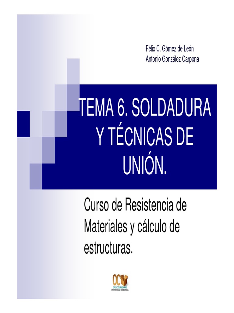 Uniones Soldadas | PDF