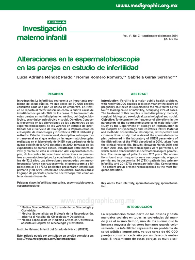 Imi 143 B | PDF | Esterilidad | Anatomia sexual