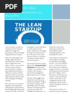 Lean Startup PDF Download Guide | PDF | Lean Startup | Startup Company