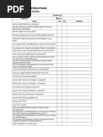 MLC Inspection Checklist | PDF | Sailor | Occupational Safety And Health