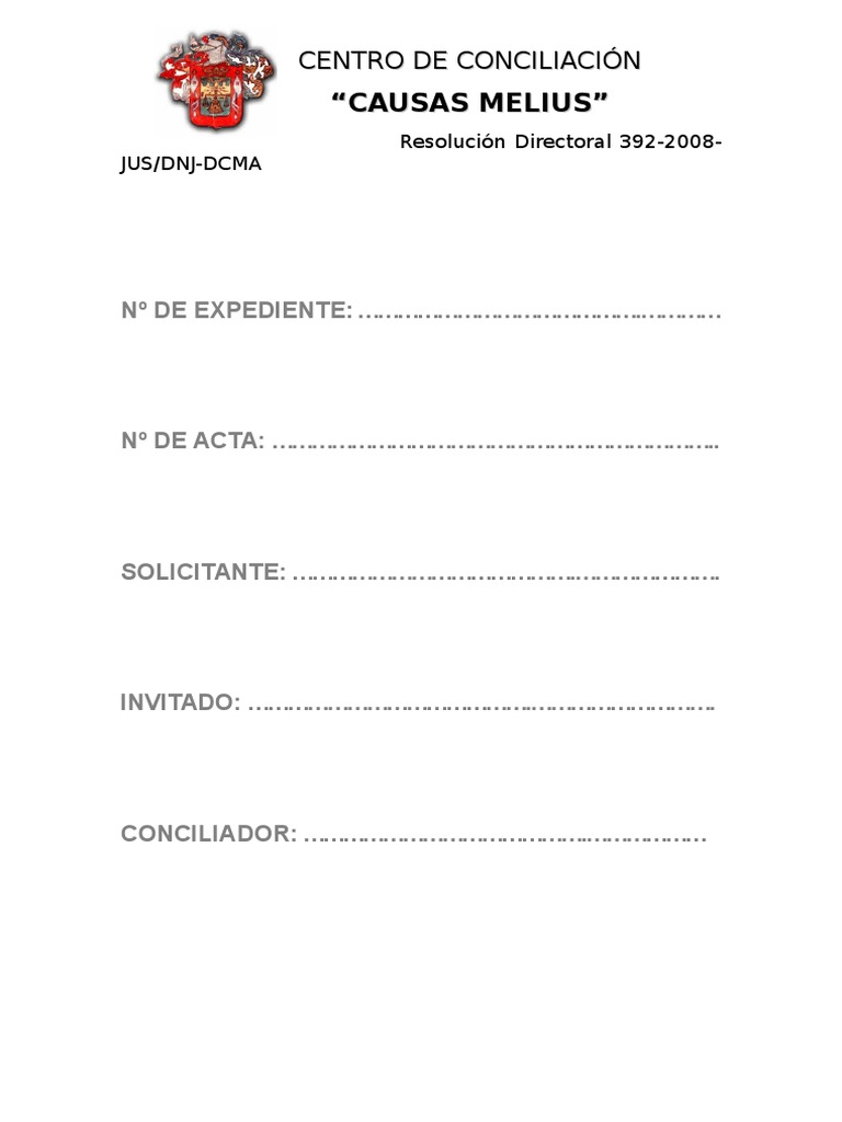 Caratula de Expedientes | PDF