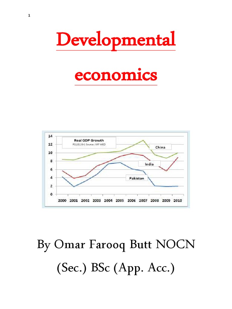 Developmental Economics PDF | PDF | Pakistan | Extremism