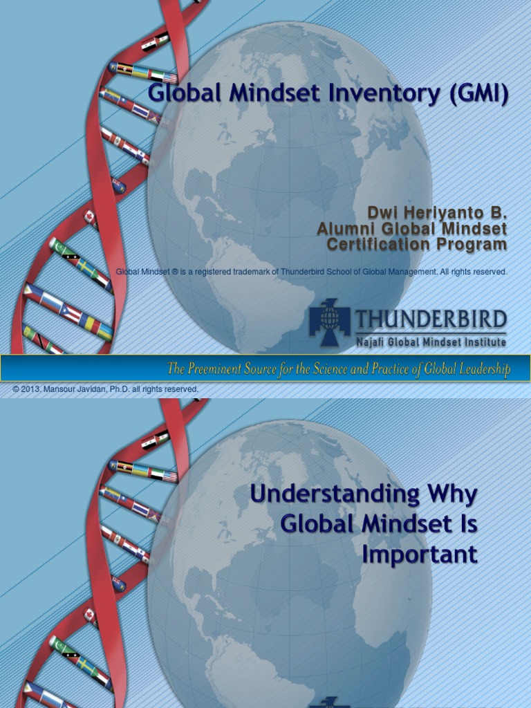 Global Mindset Inventory | PDF | Taiwan | Globalization