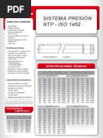NTP ISO 4435 2005 (Revisada El 2019) | PDF | Tubería (transporte de ...