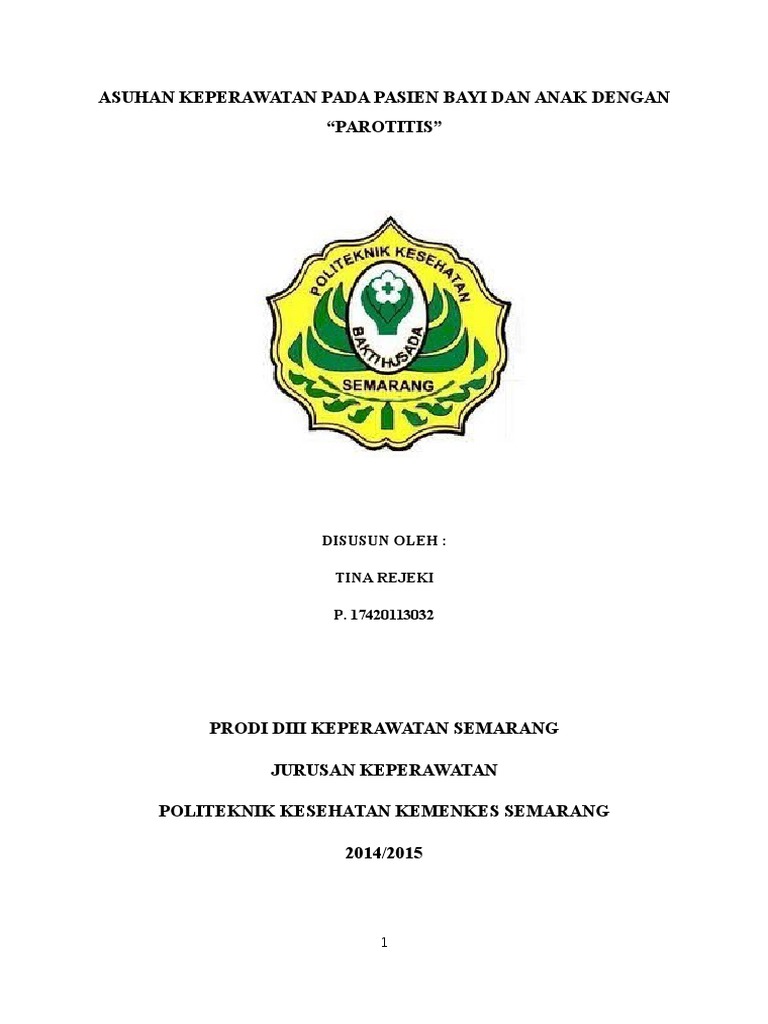 Parotitis | PDF | Pengembangan Diri