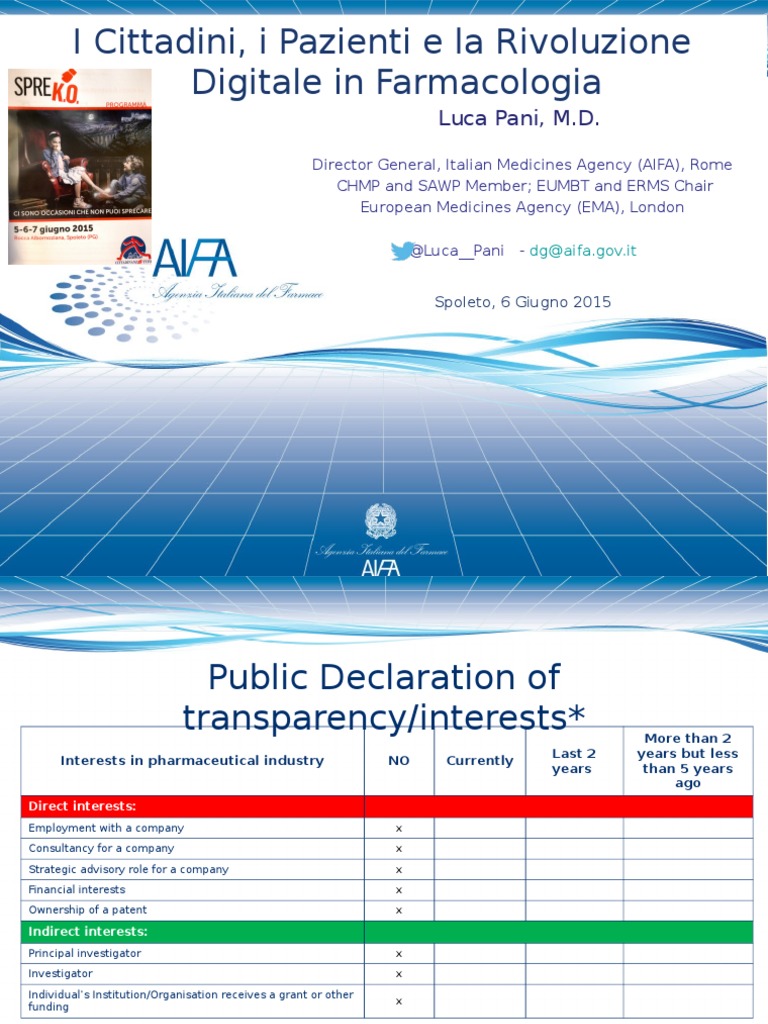 Aderenza Terapeutica | PDF | Analytics | Big Data