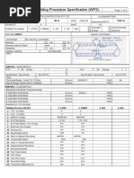 03 WPS PQR For FCAW | PDF | Welding | Construction