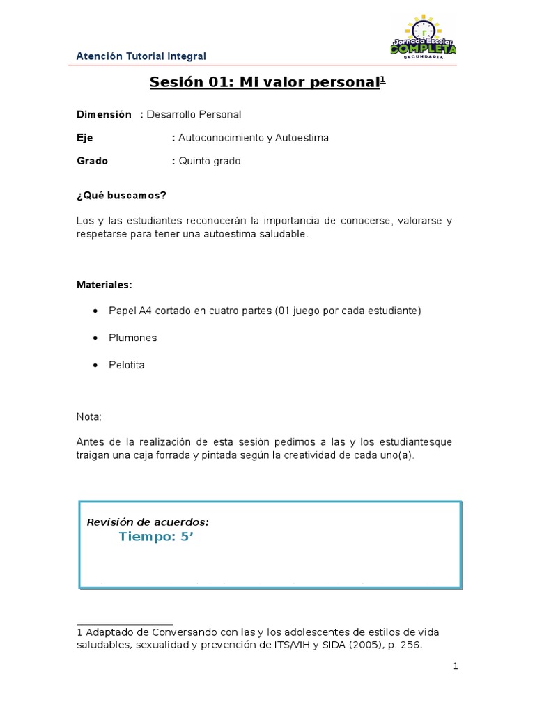 Mi Valor Personal | PDF | Negociación | Desarrollo personal