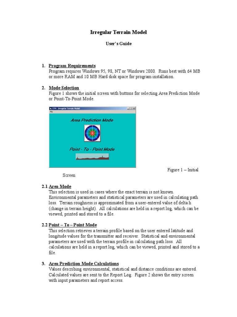 Irregular Terrain Model Guide | PDF | Antenna (Radio) | Surface Roughness