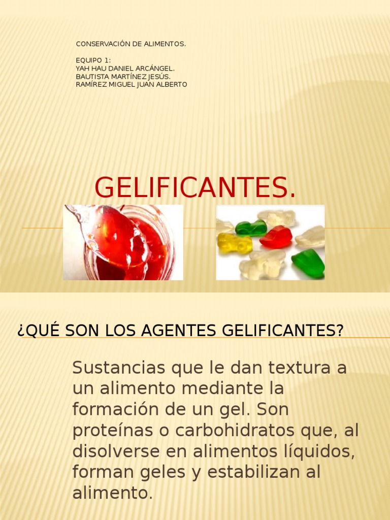 Gelificantes | Crema | Agar