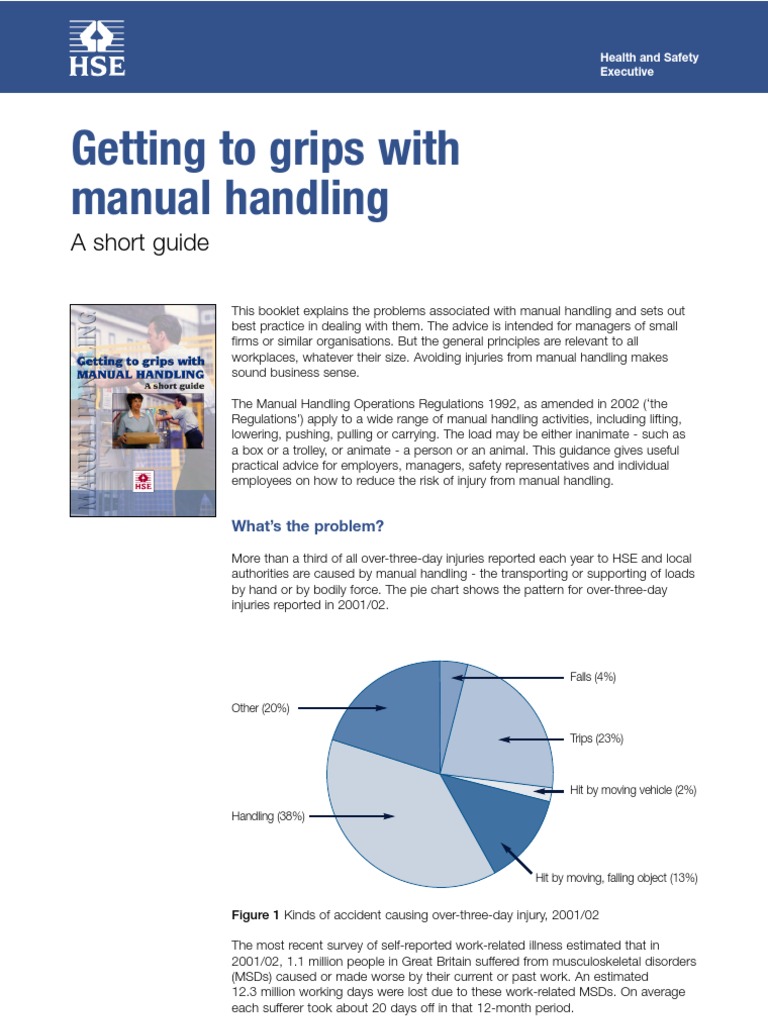 Getting To Grips With Manual Handling: A Short Guide | PDF ...