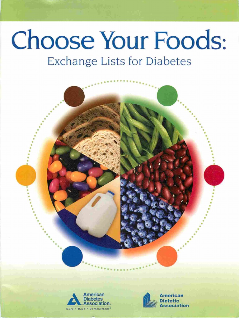 Exchange Lists For Diabetes | PDF | Trans Fat | Cooking Oil