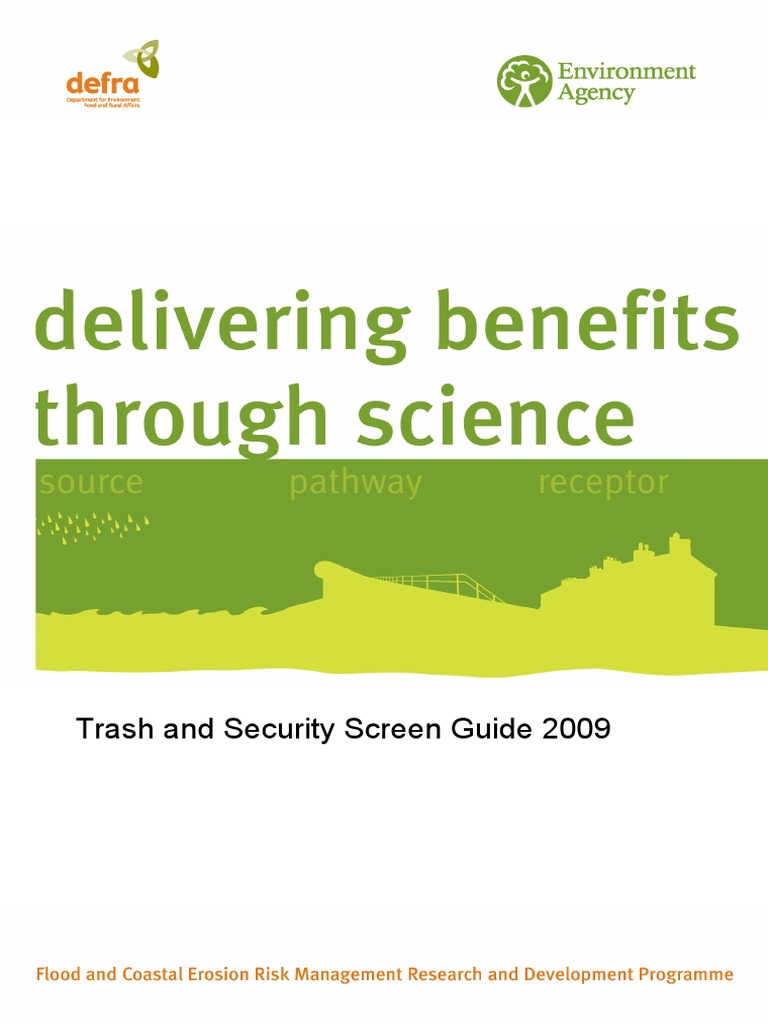 EA Trash Screens | PDF | Flood | Risk