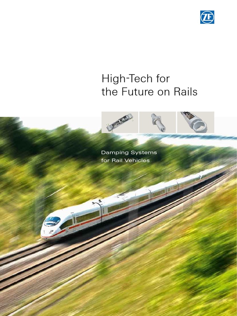 ZF - Damping Systems For Rail Vehicles | PDF | Vehicles | Manufacturing ...