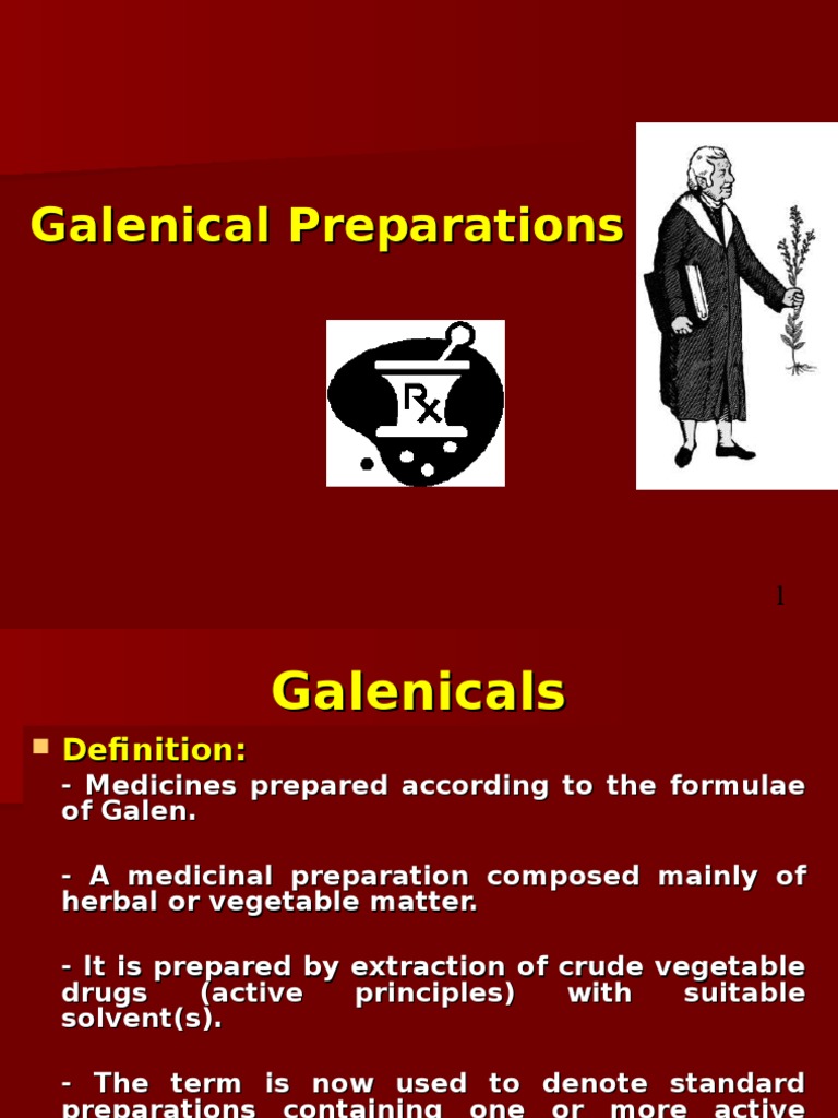 Galenicals | PDF | Solubility | Water
