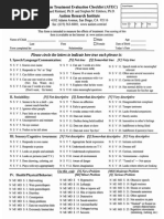 ABC Checklist | PDF | Self-Improvement