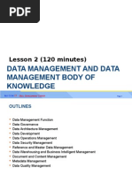 DAMA-DMBOK Functional Framework v3 02 20080910 PDF | PDF | Business ...