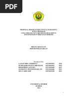 Proposal PKM PM PIMNAS 2023 | PDF | Bisnis | Sains & Matematika