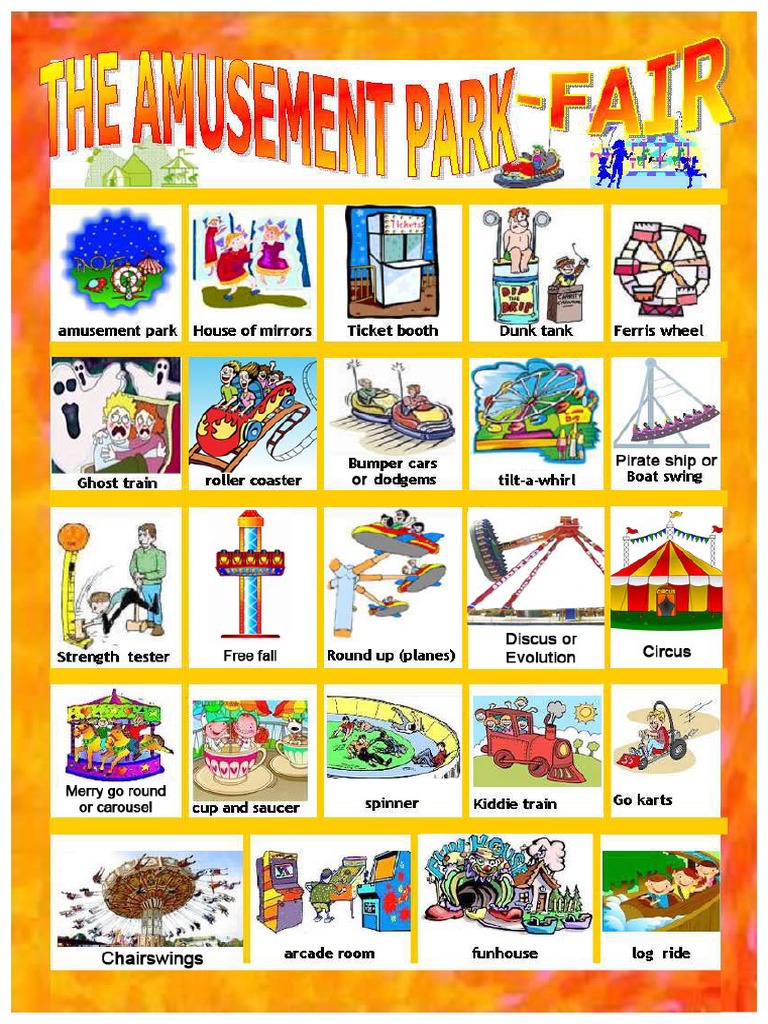Let's go to the amusement park! | Create WebQuest
