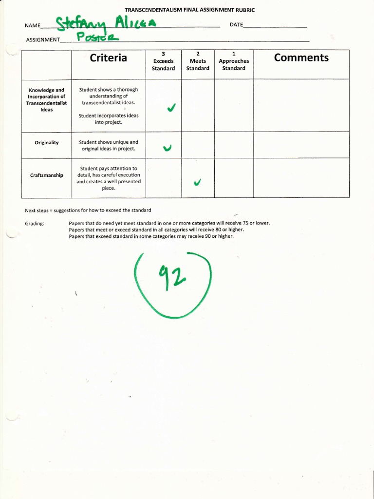 English 1-Transcendentalism | PDF | Career & Growth | Art