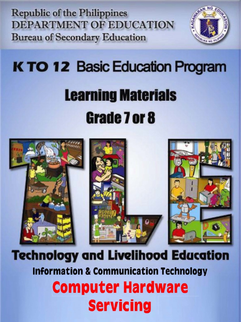 ICT-Computer Hardware Servicing 7&8 LM | PDF | Electrical Connector ...