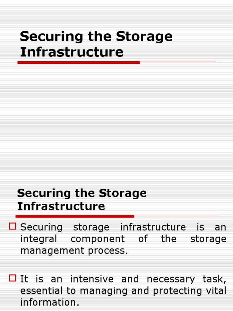 Securing The Storage | PDF | Threat (Computer) | Vulnerability (Computing)