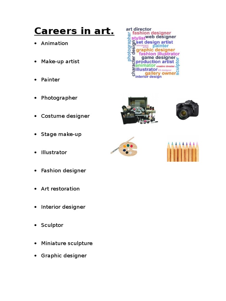 Art Careers Overview | PDF
