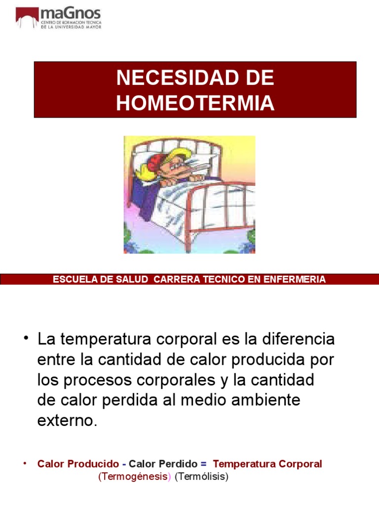 Homeotermia | PDF | Termorregulación | Fiebre