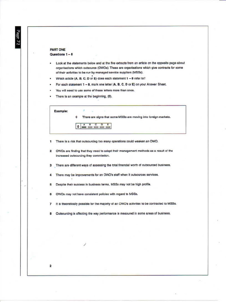 Bec Higher-Reading PDF | PDF