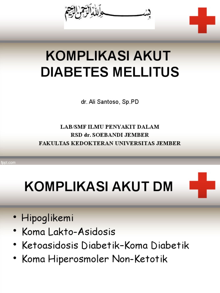 Komplikasi Akut DM | PDF