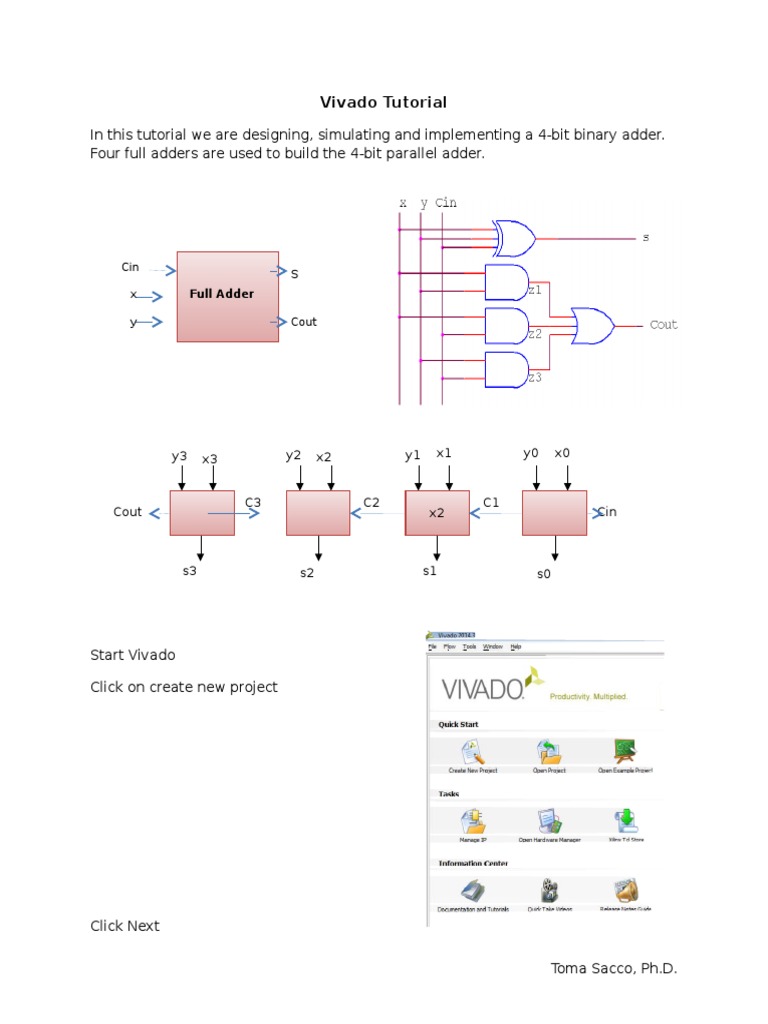 Vivado Tutorial | PDF | Input/Output | Electronics