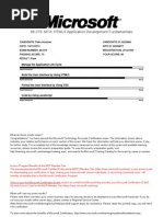 Letter | PDF | Microsoft Certified Professional | Microsoft
