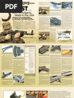 Ak 47 Blueprints | PDF | Firearms | Projectile Weapons