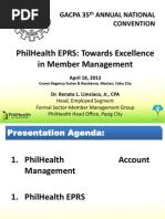 PhilHealth EPRS User Guide | PDF | Payments | Services (Economics)
