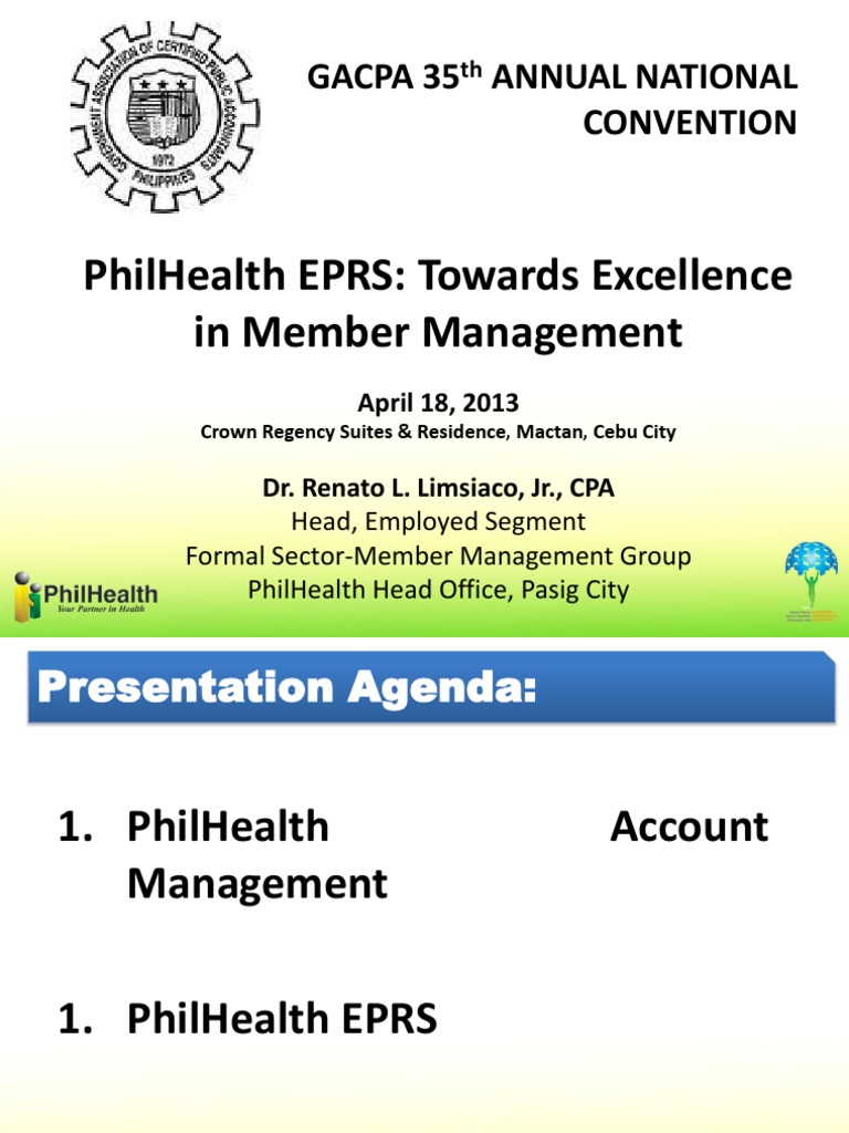 Philhealth EPRS | PDF | Insurance | Business